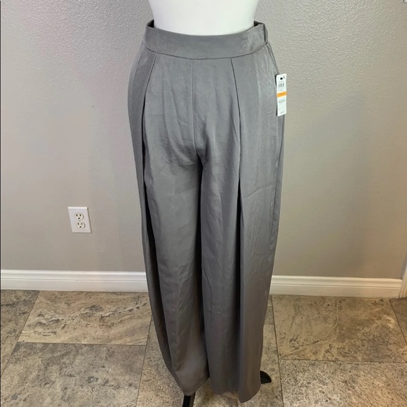 Bar III | Pants & Jumpsuits | New Small Gray Wide Leg Pants | Poshmark
